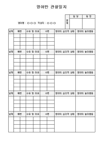 영아반 관찰일지 특수보육유치원 서식 가상드라이브 Iso실행프로그램 최강자 데몬툴즈 다운로드 공식홈페이지